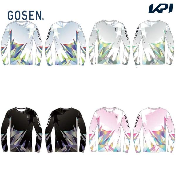 ゴーセン GOSEN テニスウェア ユニセックス   昇華ロングスリーブ Tシャツ A 2026夏企画 JT2601 2026SS 7月下旬発売予定※予約