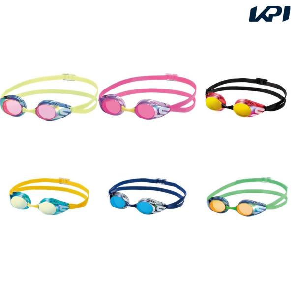 スワンズ SWANS 水泳ゴーグル  ノンクッション　ジュニアレーシングミラーモデル SR-11JM