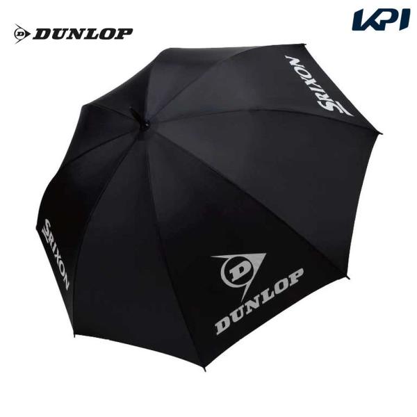 ダンロップ DUNLOP パラソル UV対策 晴雨兼用 日傘 雨傘 パラソル テニスアクセサリー テニスアクセサリー ブラック×シルバー TAC-808-BKSV