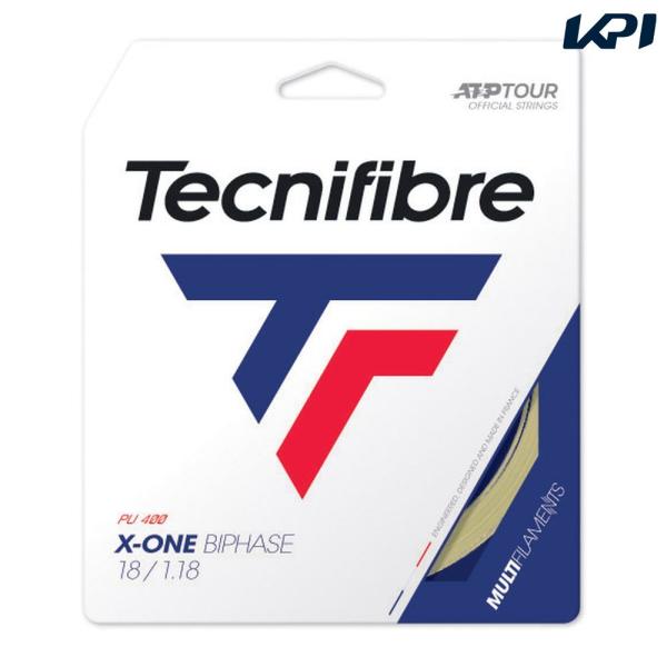 『即日出荷』テクニファイバー Tecnifibre テニスガット・ストリング  X-ONE BIPHASE  エックスワンバイフェイズ  1.18mm TFG200  TFSG201