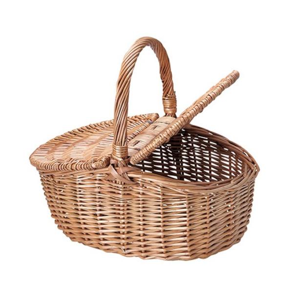 煮柳バスケット＜商品詳細＞■サイズ：幅 35×奥行き 24×高さ 14(cm)持ち手含む高さ：32cm■材質：煮柳■生産国：中国＜ご注意＞※天然素材のため、生産時期により色の違いがございます。製品の加工上、商品によって割れたり、折れたりして...