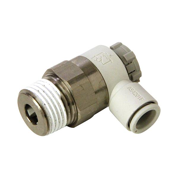 チューブを押し込んで簡単に接続できます。【用途】ワンタッチ管継ぎ手(スピードコントローラ)。【機能】メータアウトタイプで、ねじ側からチューブに流れる空気の制御をします。チューブとめねじ部を接続します。●適用チューブ材質:ポリウレタン・ナイロ...