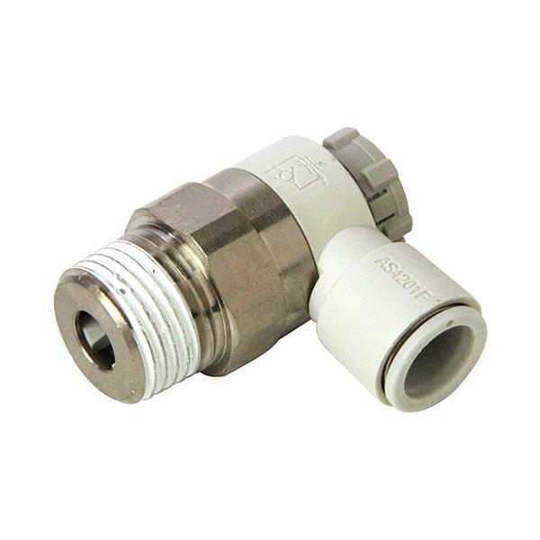 チューブを押し込んで簡単に接続できます。【用途】ワンタッチ管継ぎ手(スピードコントローラ)。【機能】メータアウトタイプで、ねじ側からチューブに流れる空気の制御をします。チューブとめねじ部を接続します。●適用チューブ材質:ポリウレタン・ナイロ...