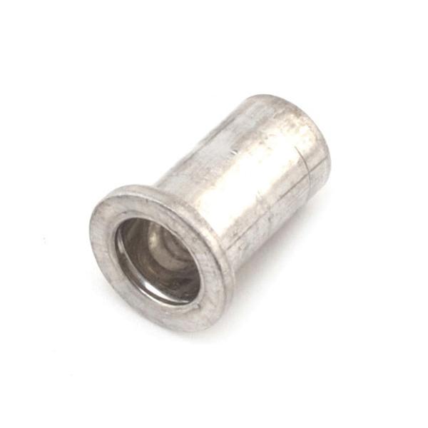 タップ立てが無理な薄板や合板にも取り付けられます。【用途】薄板等へのナット穴(ネジ穴)作成。【機能】タップ立てが無理な薄板にネジ穴を作ることができるハンドナッター用ナットリベットです。●リベット径:M6×1.0。●下穴寸法:9.1〜9.2m...