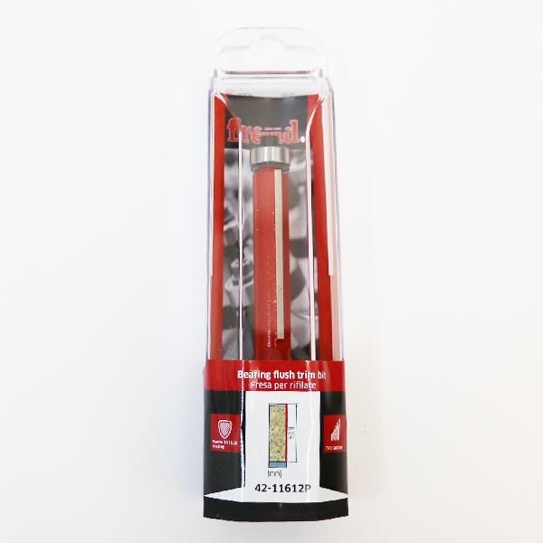 木工の本場、アメリカ市場No.1の人気を誇るfreudの長寿命・超硬ビットです。【JANコード】4589646093813【商品名】freud  ベアリングフラッシュトリムビット ( 42-11612P 【12mm軸】【用途】材の面取り、仕...