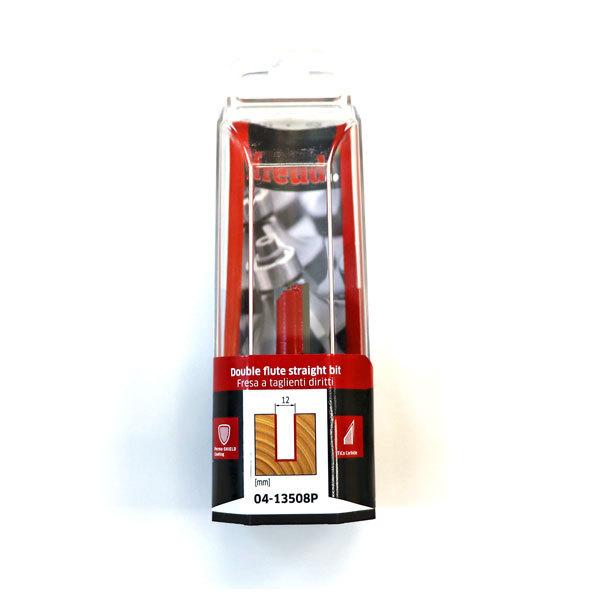 木工の本場、アメリカ市場No.1の人気を誇るfreudの長寿命・超硬ビットです。【JANコード】4589646094506【商品名】freud ダブルフルートストレートビット ( 04-13508P 【8mm軸】【用途】材の面取り、仕上げ加...