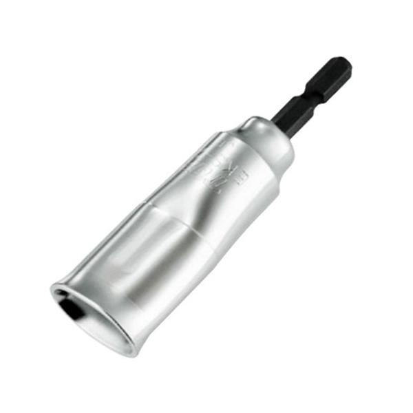 ■用途仮枠工事、小判型(クサビタイプ)の組立・解体に。■機能一体型ソケットをラッパ型に加工して熱処理を施してあり、強度抜群です。六角シャンク部とソケット部の連結は圧入式で、ねじれや折れに強いです(18V対応)。厳選した材料を使用して、オール...