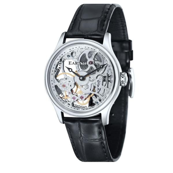 【品番】ES-8049-01【ムーブメント】手巻き【素材】ステンレススティール【防水】日常生活防水（５気圧）【サイズ】直径約42.0mm【保証期間】1年保証付き【付属品】保証書、 ボックス