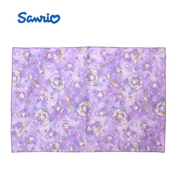 【メール便対応】ママの手作り感たっぷり 日本製 入園入学アイテムタイプ：ランチョンマット ランチマット ランチクロス お弁当包み対象：ガールズ 女の子 女子 キッズ 子供キャラクター：クロミ学校の机いっぱいに広げられる40×60cmサイズ本...