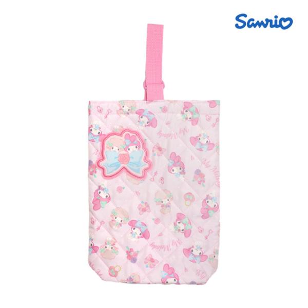 【メール便対応】サイズ展開：Free対象：キッズ 女の子 ガールズ 子供タイプ：シューズバッグ キルティング 習い事バッグ 靴入れ 小学校 新入学 新学期 お祝い ギフト 入園 通園 キルト人気のマイメロディ新入学グッズシューズバッグ 手提...