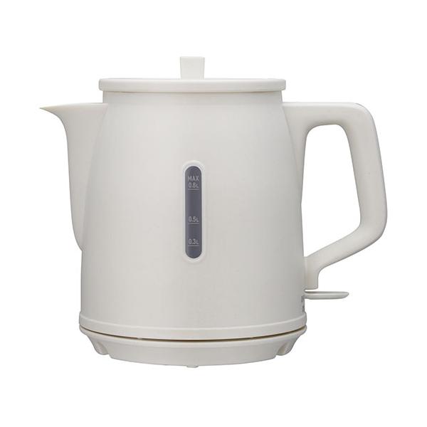 PO-372WT 休憩の時にホッと一息ついてもらえるようにという想いの込められた電気ケトルです ※詳細は商品説明をご確認下さい。商品ページは縦長です。