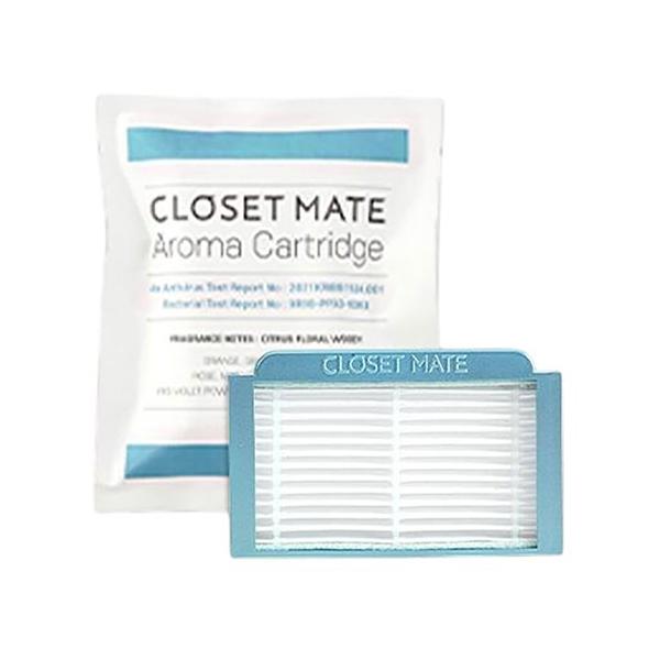 CLOMTECTI ハンガー型クローゼット空気清浄機 CLOSET MATE用カートリッジ ※詳細は商品説明をご確認下さい。商品ページは縦長です。