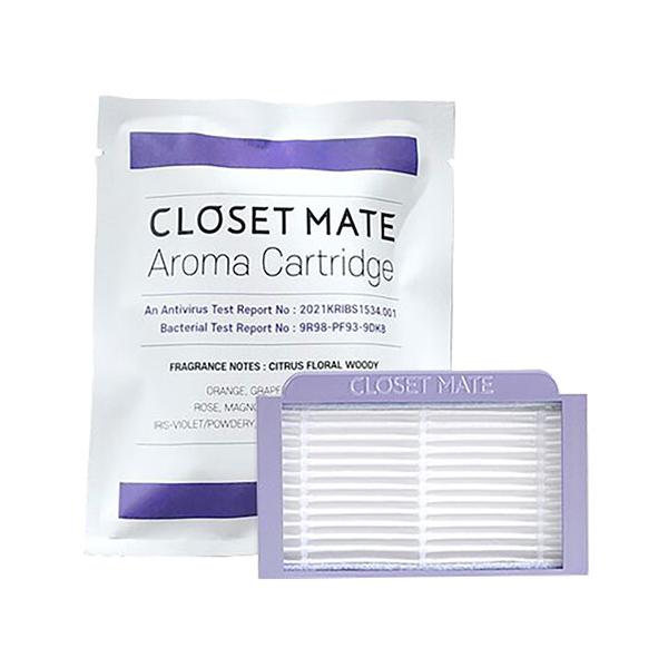 CLOMTECTM ハンガー型クローゼット空気清浄機 CLOSET MATE用カートリッジ ※詳細は商品説明をご確認下さい。商品ページは縦長です。