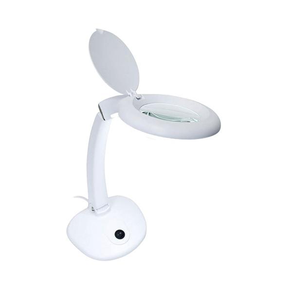 LEST24CWH 30個LEDライト付きルーペ。無段階調整可能なスタンド式 ※詳細は商品説明をご確認下さい。商品ページは縦長です。