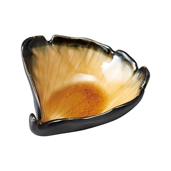 yamaco27799 銀杏小付 茶 ※詳細は商品説明をご確認下さい。商品ページは縦長です。