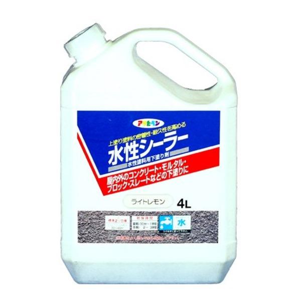 【商品名】 水性シーラー ライトレモン 4L 【ジャンル・特徴】 規格:4L ※詳細は商品説明をご確認下さい。商品ページは縦長です。(PayPayポイント15%獲得/付与)(領収書発行可能)(決済手数料無料 :クレジットカード決済、PayP...