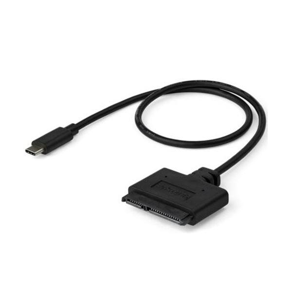 【商品名】 StarTech.com USB 3.1 （10 Gbps）対応SATA - USB変換アダプタケーブル USB31CSAT3CB1個  ※詳細は商品説明をご確認下さい。商品ページは縦長です。(PayPayポイント15%獲得/付...