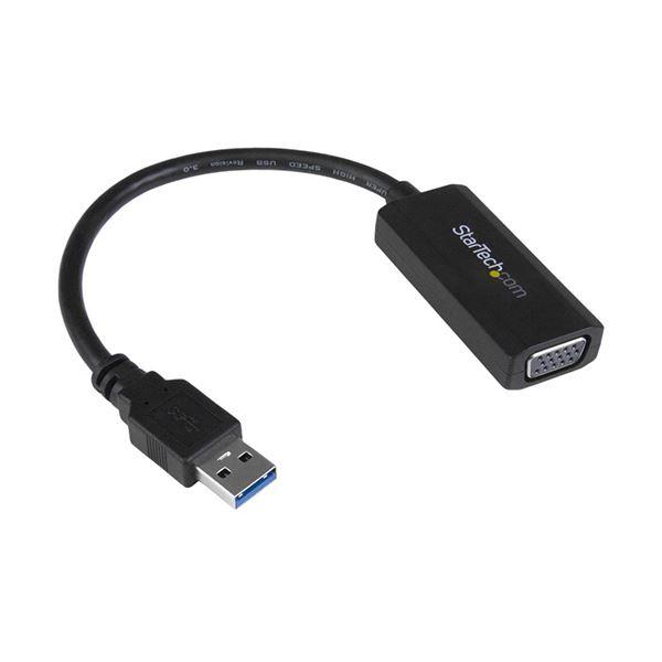 【商品名】 StarTech.com USB3.0-VGA変換アダプタ USB3.0A-VGA 高密度D-Sub15ピン 1920×1200USB32VGAV 1個  ※詳細は商品説明をご確認下さい。商品ページは縦長です。(PayPayポイ...