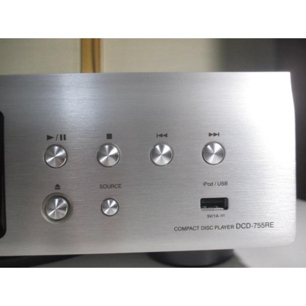 DENON DCD-755RE 〓 まだ現役？14年製デノンのフルサイズCDプレーヤー, ベルト新品,ギリ美品,3M保証 〓 USB [002 ...