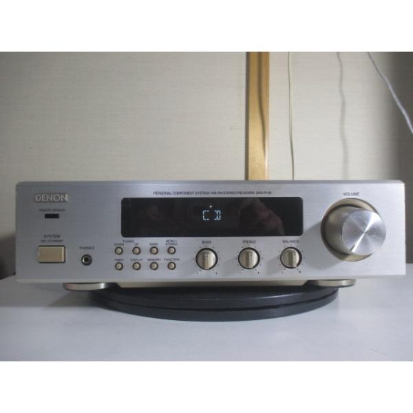 DENON DRA-F100 〓 デノンの小型チューナー・アンプ, 美品,保証 〓 D-F100 [003] :DENON-DRA-F100 ...