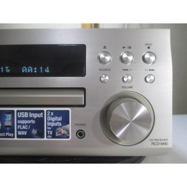 DENON RCD-M40 〓 15年製 デノン10代目の実力CD,USBチューナー・アンプ, ピックアップ新品,良品,保証 〓 D-M40 ...