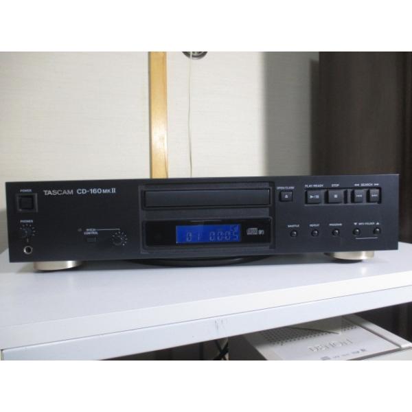 TASCAM CD-160MKII 〓 06年製TEACの業務用ブランド：タスカムのCDプレーヤー, 並上品,保証 〓 [009 ...
