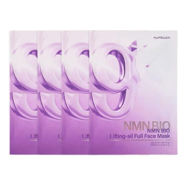 ◆商品名：9番 NMN(NAD+)バイオリフトラッピングマスク 4枚入◆製造会社：numbuzin ナンバーズイン◆原産地：韓国重要なお知らせ商品入荷状況により、NMN BIOではなくNAD+ BIOが配送される場合がございます。ご使用に問...