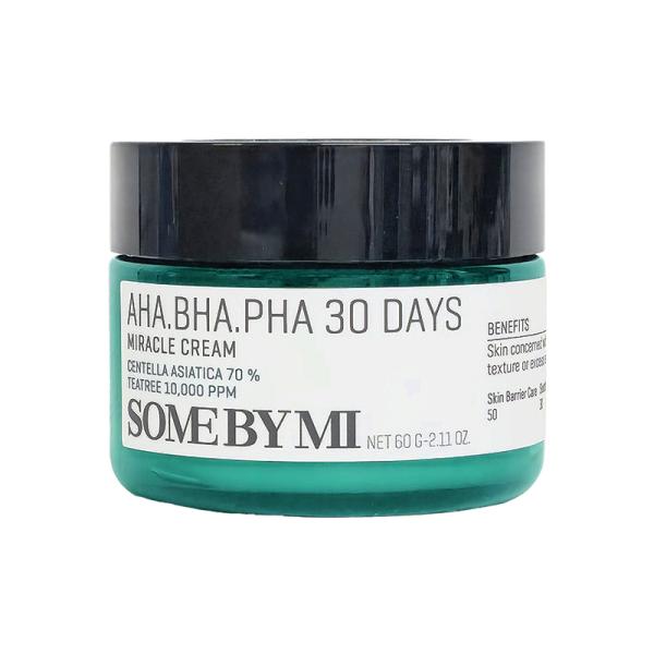 some by mi サムバイミーAHA BHA PHA 30デイズミラクルクリーム 60gフェイスクリームスキンケア原産地 韓国
