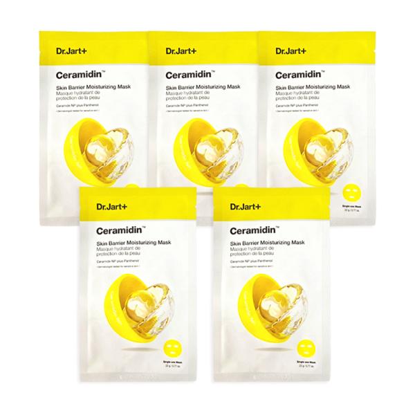 ◆商品名：セラマイディンスキンバリアモイスチャライジングマスク 22mL × 5枚入◆製造会社：Dr.Jart+ ドクタージャルト◆原産地：韓国