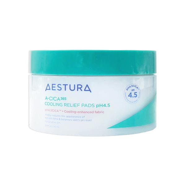 ◆商品名：エイシカ365クーリングリリーフパッドpH4.5 60枚 110ml◆製造会社：aestura エストラ◆原産地：韓国