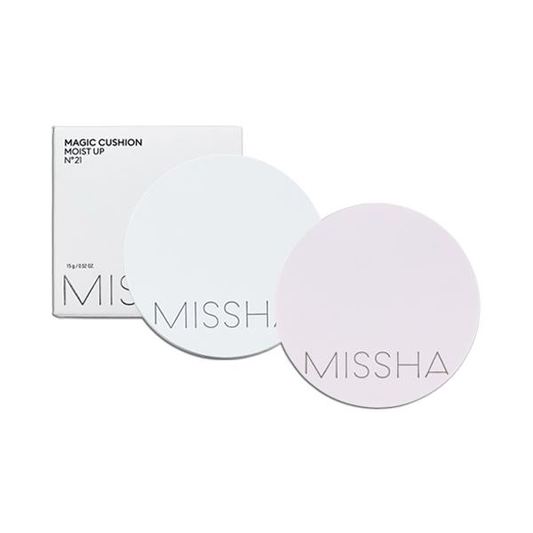 missha ミシャマジッククッション 詰め替え SPF50+ PA+++ 各15g本品のみ- モイストアップ21号_ニュートラルライトベージュ23号_ニュートラルミディアムベージュ- カバーラスティング21号_ニュートラルライトベージュ2...