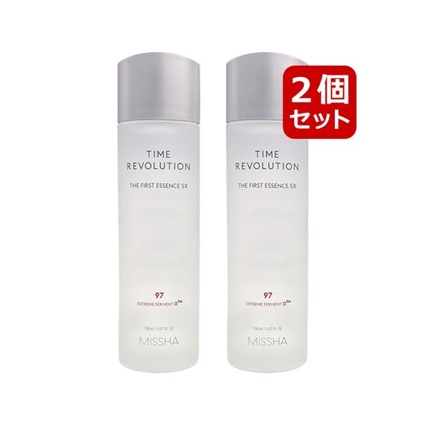 ミシャ MISSHA 第１世代、第２世代、第３世代、第４世代・・ついに改良を重ねて ★第５世代★ 誕生！！2個セット第五世代 タイムレボリューション ナイト リペア ザファースト エッセンス 150ml疲れたお肌を健康にケアしよう！