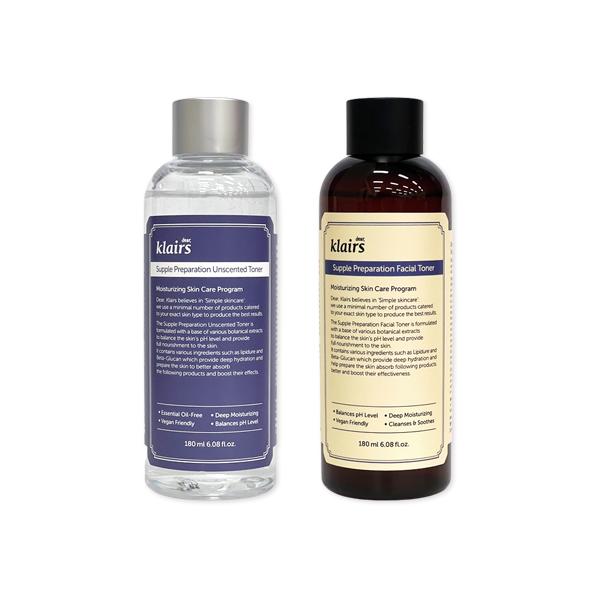 ◆製造会社：klairs クレアス　◆原産地：韓国◆内容量:サプルプレパレーションフェイシャル化粧水 180ml＊弊社では正規店より仕入れをしていますので安心してお求めくださいませ＊