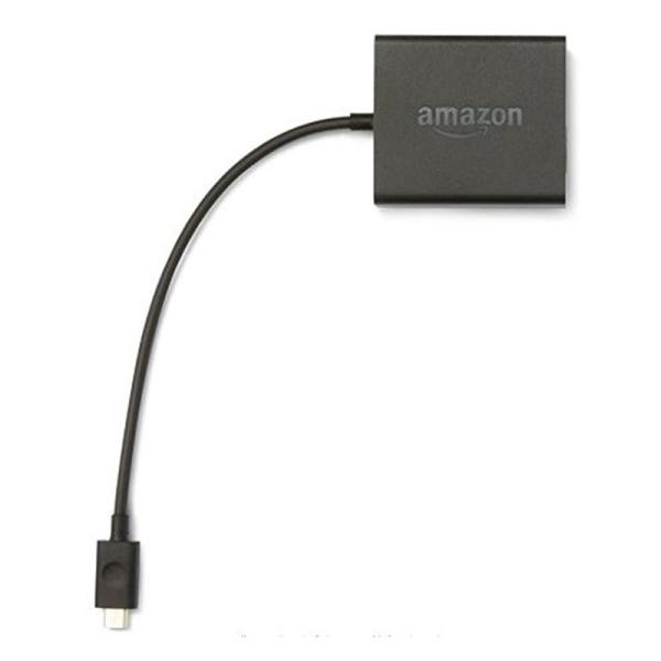Amazon（アマゾン） Ａｍａｚｏｎ　イーサネットアダプタ B01LXP5TXI 【数量限定・未開封店頭在庫】・有線接続で、優れた通信スピードと安定性を実現・有線ケーブルをつなげるだけの簡単セットアップ・10/100 イーサネット