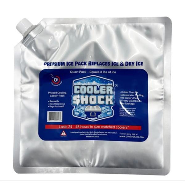 クーラーショック 保冷剤　COOLER SHOCK　ORIGINAL Mサイズ 7CSMS ・セルフ水充填タイプ／長時間保冷・デイ〜1泊キャンプに最適