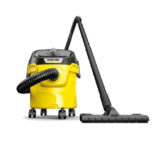 【発売日：2022年10月01日】KARCHER（ケルヒャー） 乾湿両用バキュームクリーナー KWD1 イエロー/ブラックお取寄せの場合の納期目安：5月下旬以降（4/30現在）・乾湿両用・ブロア機能付き・軽量設計ながら上位モデル同等の吸引力を実現
