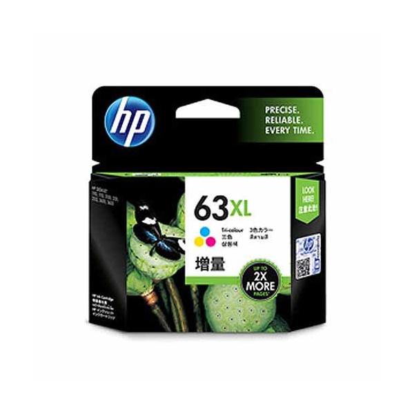 【発売日：2015年11月01日】日本ＨＰ 純正インクカートリッジ　カラー増量 F6U63AA(HP63XL カラー増量) 3色カラーお取寄せの場合の納期目安：未定（2/27現在）・HP 63XL インクカートリッジ カラー（増量）・3色カ...
