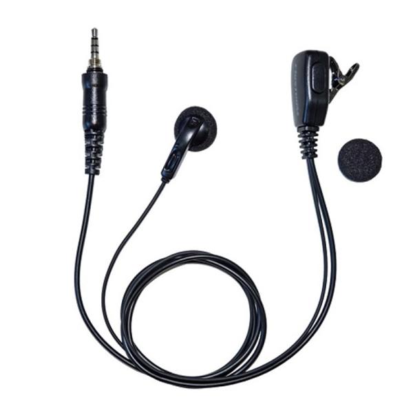 エフ・アール・シー ＰＲＯ用イヤホンマイク FPG-22DWP ブラック・純正品・インナータイプ・VOX対応・防水