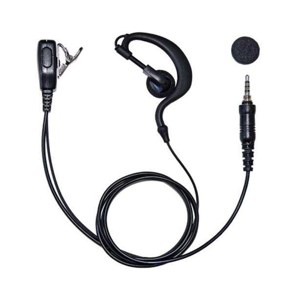 エフ・アール・シー ＰＲＯ用イヤホンマイク FPG-23DWP ブラック・純正品・耳かけタイプイヤホン・VOX対応・防水