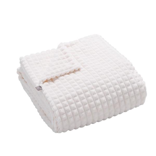広電 マシュマロタッチ掛敷毛布 CWB551G-WM オフホワイト【数量限定・未開封店頭在庫】・やみつきになる肌ざわり・ぽこぽこマシュマロタッチ・電気かけしき毛布