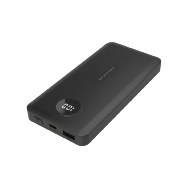 多摩電子工業 PD対応モバイルバッテリー TLP151UCK ブラック　容量：10,000mAh・最大20WのUSB PD対応USB-Cポート・最大18WのUSB-Aポート搭載・残量表示ディスプレイ＆過電流・過電圧保護機能搭載・USB PD...