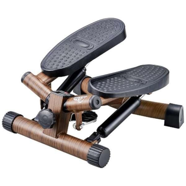 Shop Japan（ショップジャパン） 健康ステッパー（ナイスデイ） NICEWS11 ウッド【数量限定・未開封店頭在庫】・踏むだけ簡単、山のぼり！健康ステッパー　ナイスデイ・エクササイズカウンター付き・エクササイズマット、使い方ガイドブ...