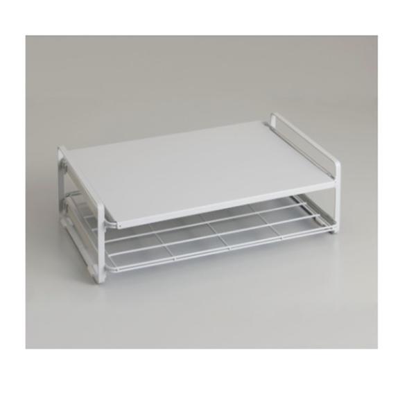 アビテラックス トースターラック ATR-H ホワイト系【数量限定・未開封店頭在庫】・工具不要・簡単組立・キッチンスペースを有効活用