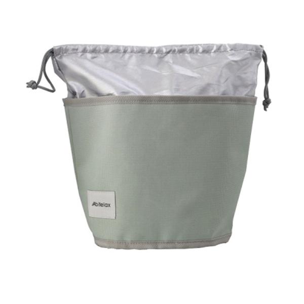 アビテラックス 衣類スチーマー専用収納袋 AISP-LG Light Gray・耐熱温度約200℃・出し入れしやすい大きな袋口・ひも付きなので吊り下げ収納も可能