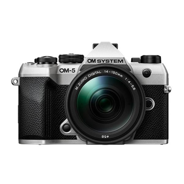 【発売日：2025年07月18日】OM SYSTEM ミラーレス一眼カメラ　OM SYSTEM OM-5 Mark II 14-150mm IIレンズキット OM-5 Mark II 14-150mm II レンズキット シルバー シルバー...
