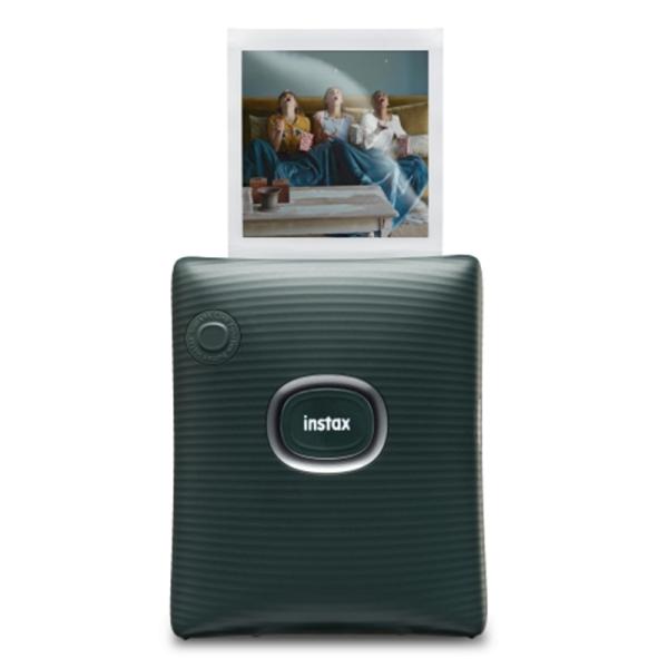 【発売日：2022年11月17日】FUJIFILM（フジフイルム） スマートフォン用チェキプリンター instax SQUARE Link GREEN ミッドナイトグリーンお取寄せの場合の納期目安：2月中旬以降（1/9現在）写真とチャットを...