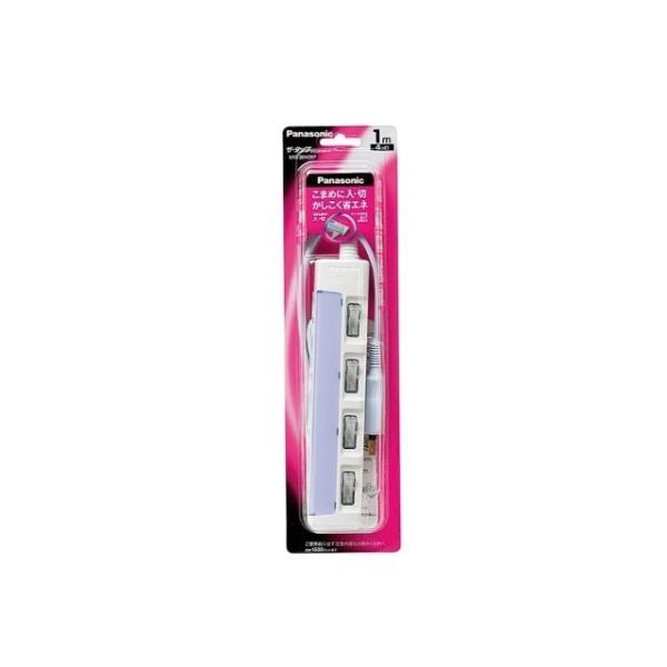 【発売日：2007年06月01日】Panasonic（パナソニック） コード付タップ WHS2614DKP ブルー