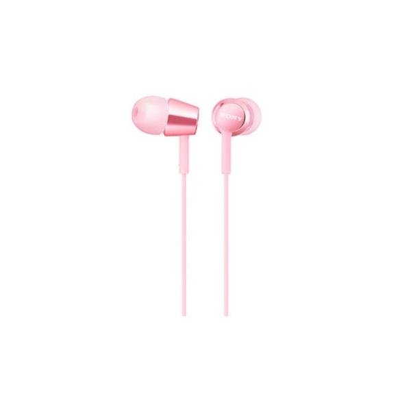 【発売日：2017年07月15日】SONY（ソニー） Ａｎｄｒｏｉｄスマートフォン用ヘッドホン MDR-EX155AP P ライトピンク・リスニング時に気になる音漏れを大幅に低減・コンパクトでも豊かな高音質を楽しめる・スマートフォンでハンズ...