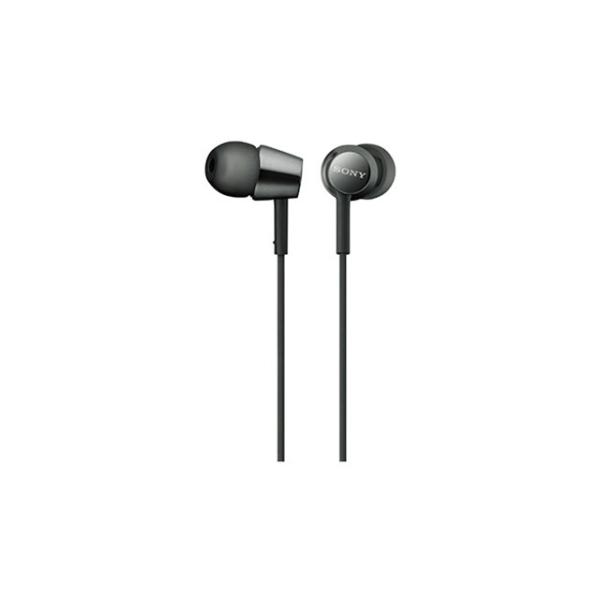 【発売日：2017年07月15日】SONY（ソニー） インナーイヤースタンダードタイプ MDR-EX155 B ブラック・コンパクトながら豊かな高音質を実現・音漏れを低減・ケーブルをすっきり、スマートに音楽を楽しめる