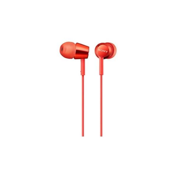 【発売日：2017年07月15日】SONY（ソニー） インナーイヤースタンダードタイプ MDR-EX155 R レッド・コンパクトながら豊かな高音質を実現・音漏れを低減・ケーブルをすっきり、スマートに音楽を楽しめる